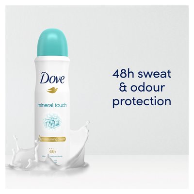 Dove Mineral Touch Antiperspirant Deodorant Body Spray 150ml | PnP