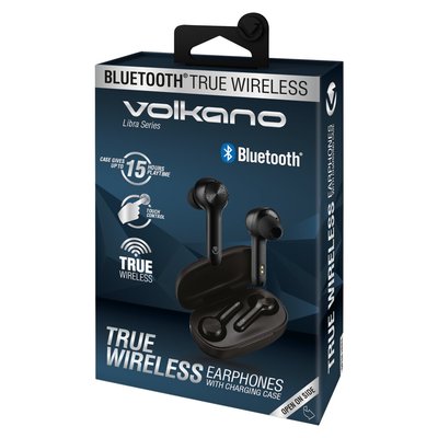 Volkano Libra Series True Wireless Stereo Earphone Black | PnP