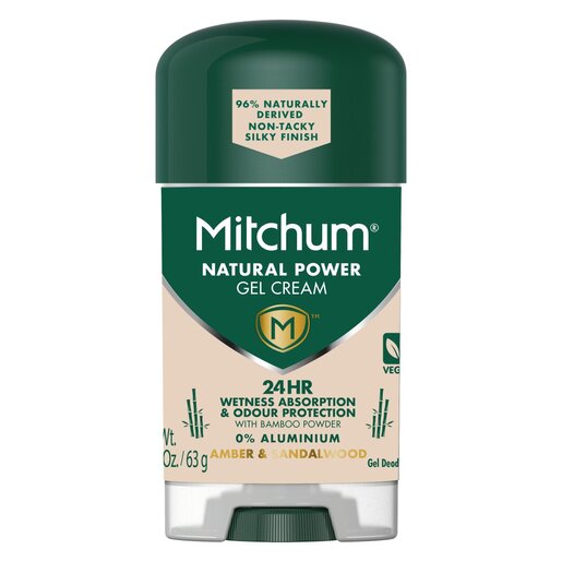 Mitchum Men Creme Gel Amber & Sandlewood 63g | PnP