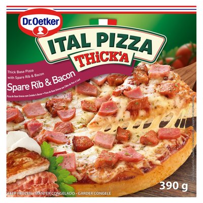 Dr Oetker Ital Pizza Thick'A Spare Rib & Bacon Thick'a Pizza 390g | PnP