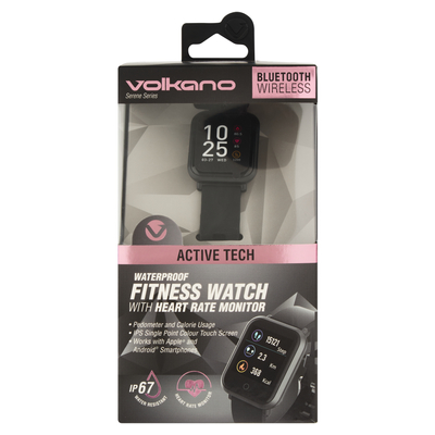 Volkano Smart Watch Serene Black VK-5072-B | PnP