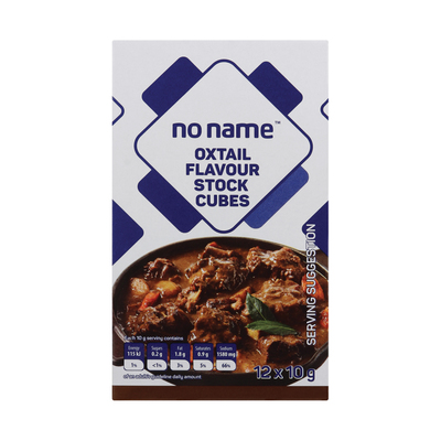 No Name Stock Cube Oxtail 12 Pack | PnP