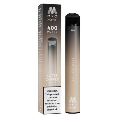 Mpo Mini Latte Coffee Dispoable Vape 400 Puffs 30mg 2ml | PnP