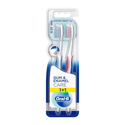 Oral-B Gum & Enamel Care Toothbrushes 2 Pack | PnP
