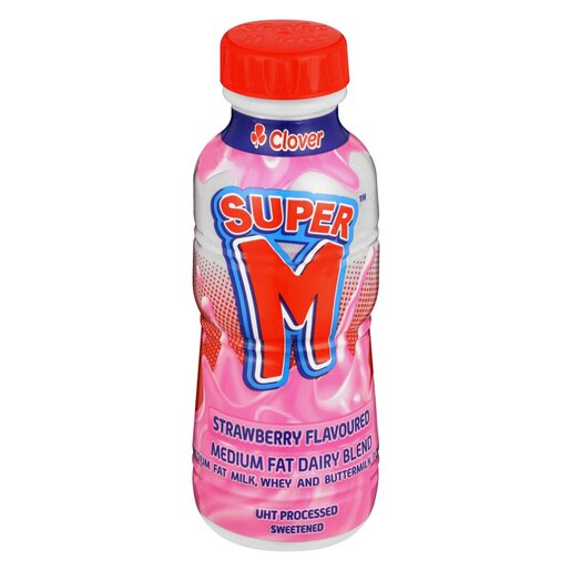 Super M Medium Fat Strawberry Milk 300ml | Smart Price Specials | PnP Home