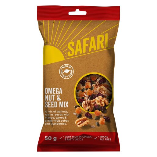 Safari Omega Nut & Seed Mix 50g | PnP