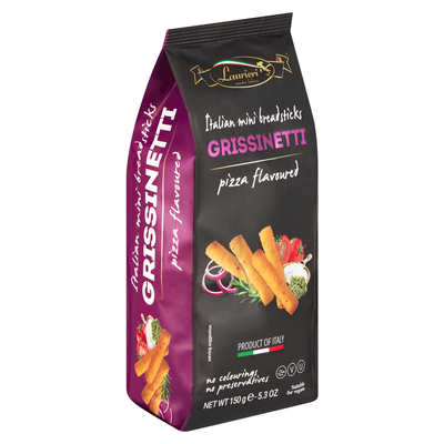 Laurieri Grissinetti Pizza Flavoured Italian Mini Breadsticks 150g | PnP