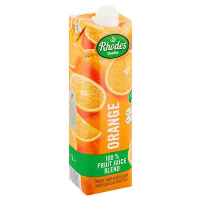 Rhodes Quality 100% Orange Fruit Juice 1L | PnP