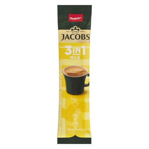 JACOBS 3IN1 INSTANT COFFEE MILD 11.1GR x 20 | PnP