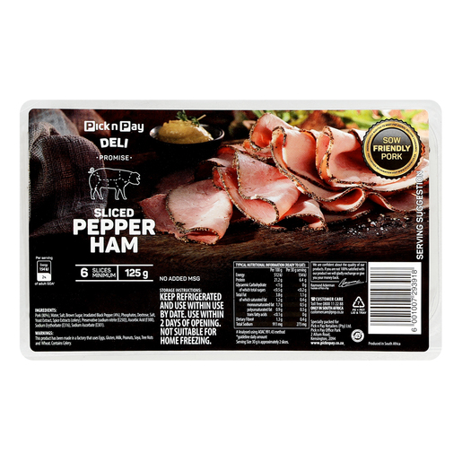 PnP Pepper Ham 125g | PnP