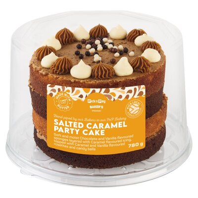 PnP Salted Caramel Party Cake 780g | PnP