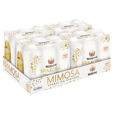 Bernini Mimosa Can 24 x 300ml | PnP