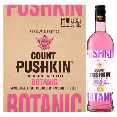 Count Pushkin Botanic Vodka 750ml | PnP