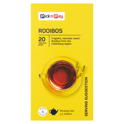 PnP Rooibos Tea 20 Pack | PnP