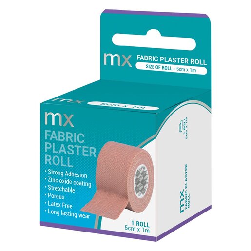 MX Health Fabric Roll Plaster 50mm x 1m | PnP