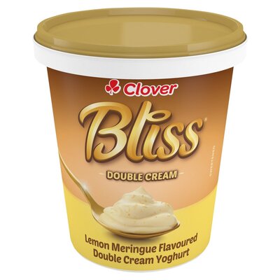 Clover Bliss Double Cream Lemon Meringue Yoghurt 1kg | PnP