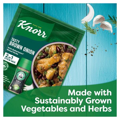 Knorr Tasty Brown Onion Soup 2in1 Stew Mix with Robertsons Mixed Herbs ...