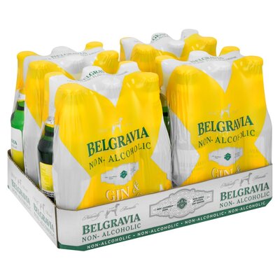 Belgravia Gin & Dry Lemon Non-Alcoholic NRB 275ml x 24 | PnP