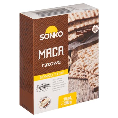Sonko Matzo Wholemeal 200g | PnP