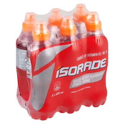 Kingsley Isorade Mixed Berry Flavoured Sports Drink 6 x 600ml | PnP