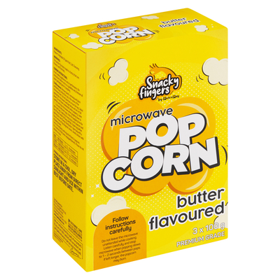 PnP Butter Microwave Popcorn 3 x 100g | PnP