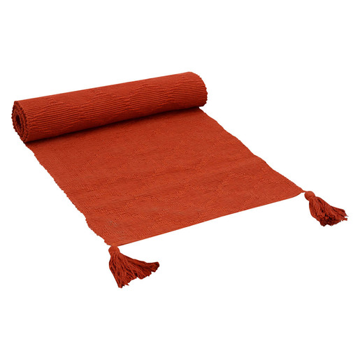 Inspired Trellis Tassle Brick Table Runner | PnP