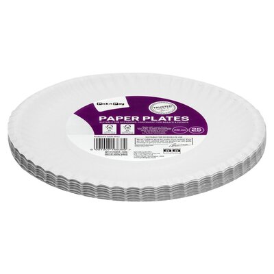 PnP Paper Plates 230mm 25 Pack | PnP