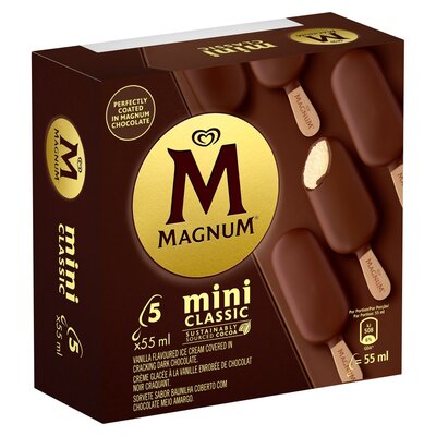 Magnum Mini Classic Ice Cream 5 Pack | PnP