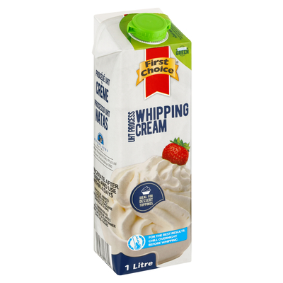 First Choice Uht Process Whipped Cream 1L | PnP