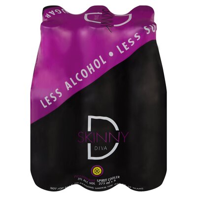 Skinny D Passion Fruit Spirit Cooler 6 x 275ml | PnP