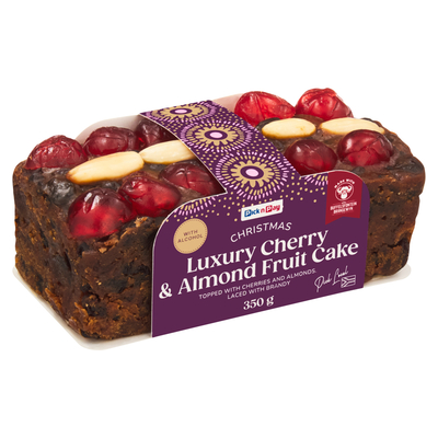 PnP Christmas Luxury Cherry & Almond Fruit Cake 350g | PnP