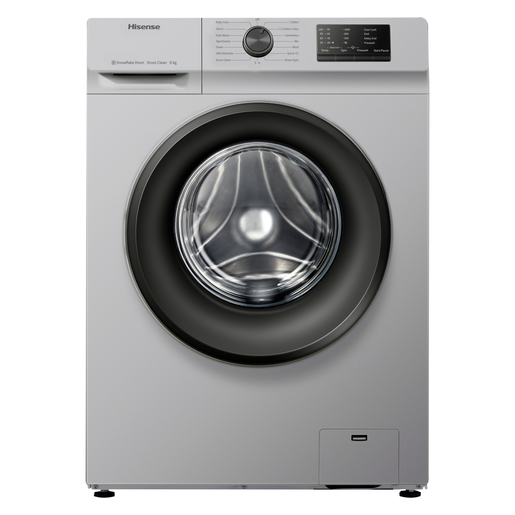 Hisense 6kg Front Loader Washing Machine Silver WFVC6010S | Smart Price ...