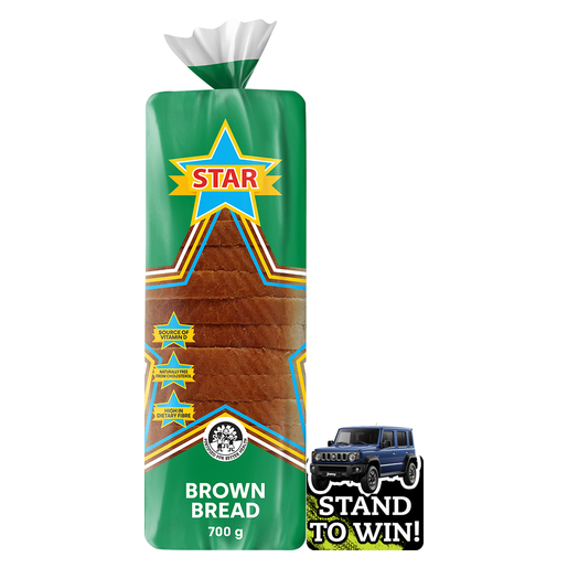 Star Brown Sliced Sandwich Loaf 700g | PnP