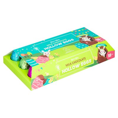 PnP Milk Chocolate Hollow Eggs 18 Pack | PnP
