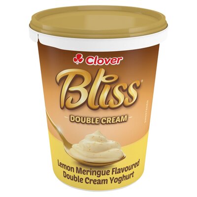 Clover Bliss Lemon Meringue Double Cream Yoghurt 500g | PnP