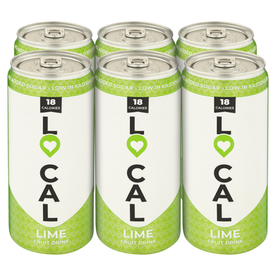 Lo'Cal Lime Fruit Soda 6 x 300ml | PnP
