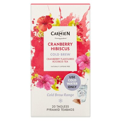 Carmien Cranberry Hibiscus Cold Brew Rooibos Tea 50g | PnP