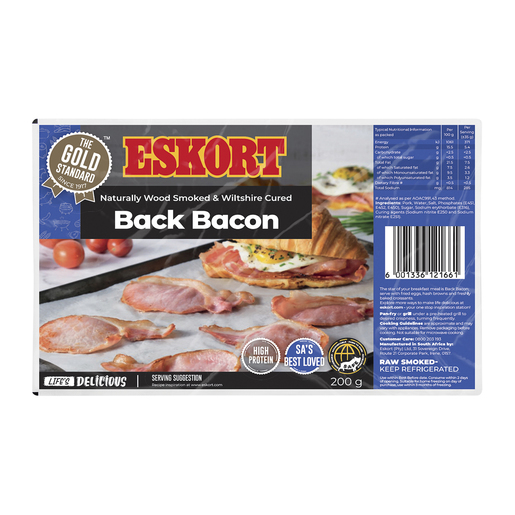Eskort Rindless Back Bacon 200g | Smart Price Specials | PnP Home