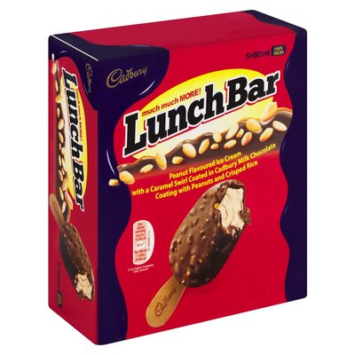 Cadbury Lunch Bar Mini Ice Cream 5s | PnP
