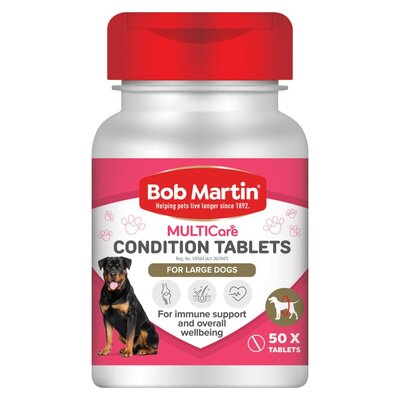 Bob Martin Large Dogs Multicare Condition Tablets 50 Pack | PnP