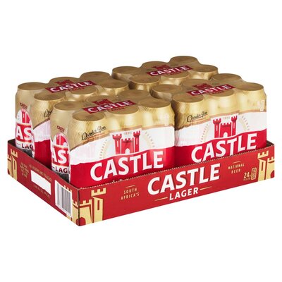 Castle Lite Premium Lager Beer 500ml | PnP