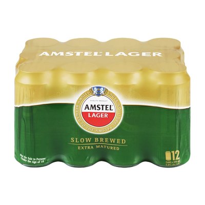 Amstel Lager Can 12 x 440ml | PnP