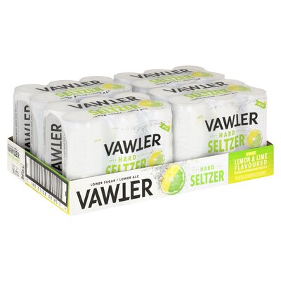 Vawter Hard Seltzer Lemon & Lime Can 24 x 300ml | PnP