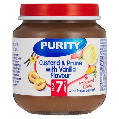 Purity Infant Custard & Prune Dessert 125ml | PnP