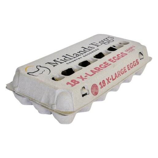 Midlands Extra Large Eggs 18 Pack | PnP