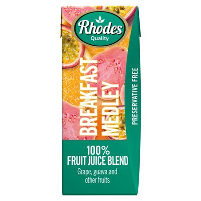 Rhodes 100% Fruit Juice Breakfast Medley 200ml | PnP