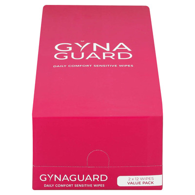 GynaGuard Wipes Daily Comfort Wipes 24 Pack x 10 | PnP