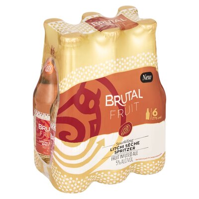 Brutal Fruit Strawberry Rouge Can 6 x 500ml | PnP