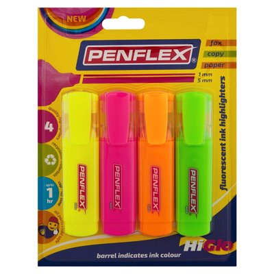 Penflex Permanent Marker Assorted 9 Pack | PnP