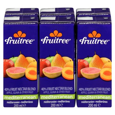 Fruitree Nectar Mediterranean 200ml x 6 | PnP